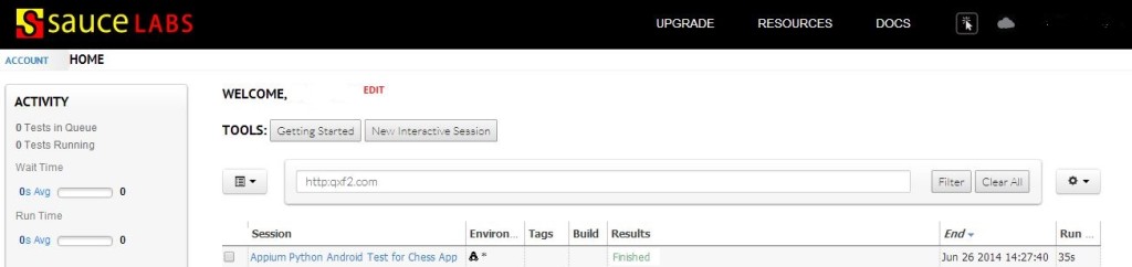 Mobile automation: Run Appium tests on Sauce Labs - Qxf2 BLOG