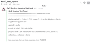 Post pytest test results on Slack - Qxf2 BLOG