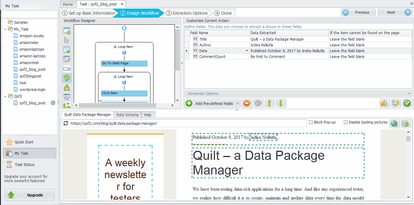 Re-formating date fields - Qxf2 BLOG Re-formating date fields - Qxf2 BLOG
