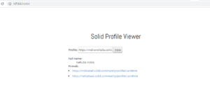 Sample Solid Python Profile Viewer Application