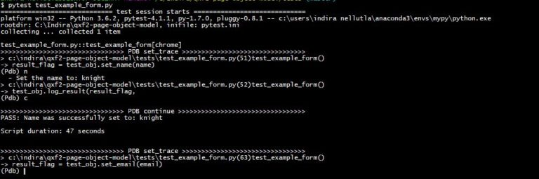 multiple traces - Qxf2 BLOG