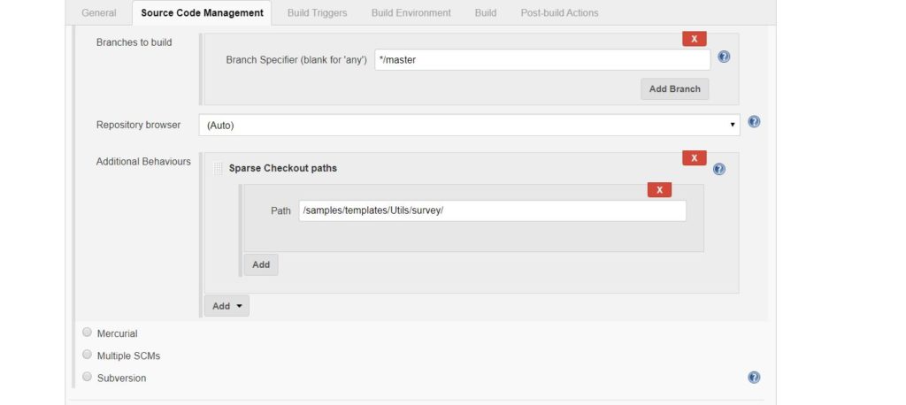 Sparse Checkout using Jenkins - Qxf2 BLOG
