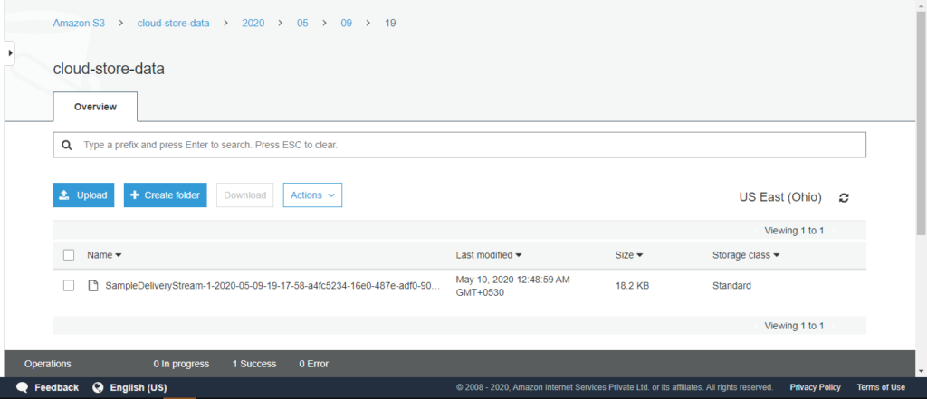 Collect real-time Streaming Data using Amazon Kinesis Data Firehose