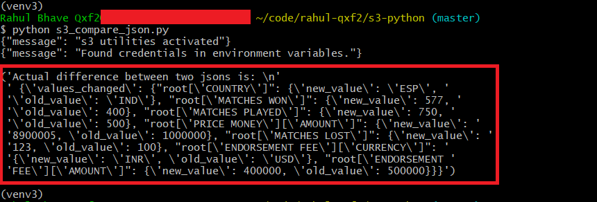 Json Compare Value Ladeglast