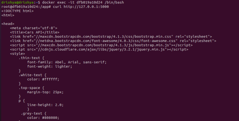 docker-exec - Qxf2 BLOG