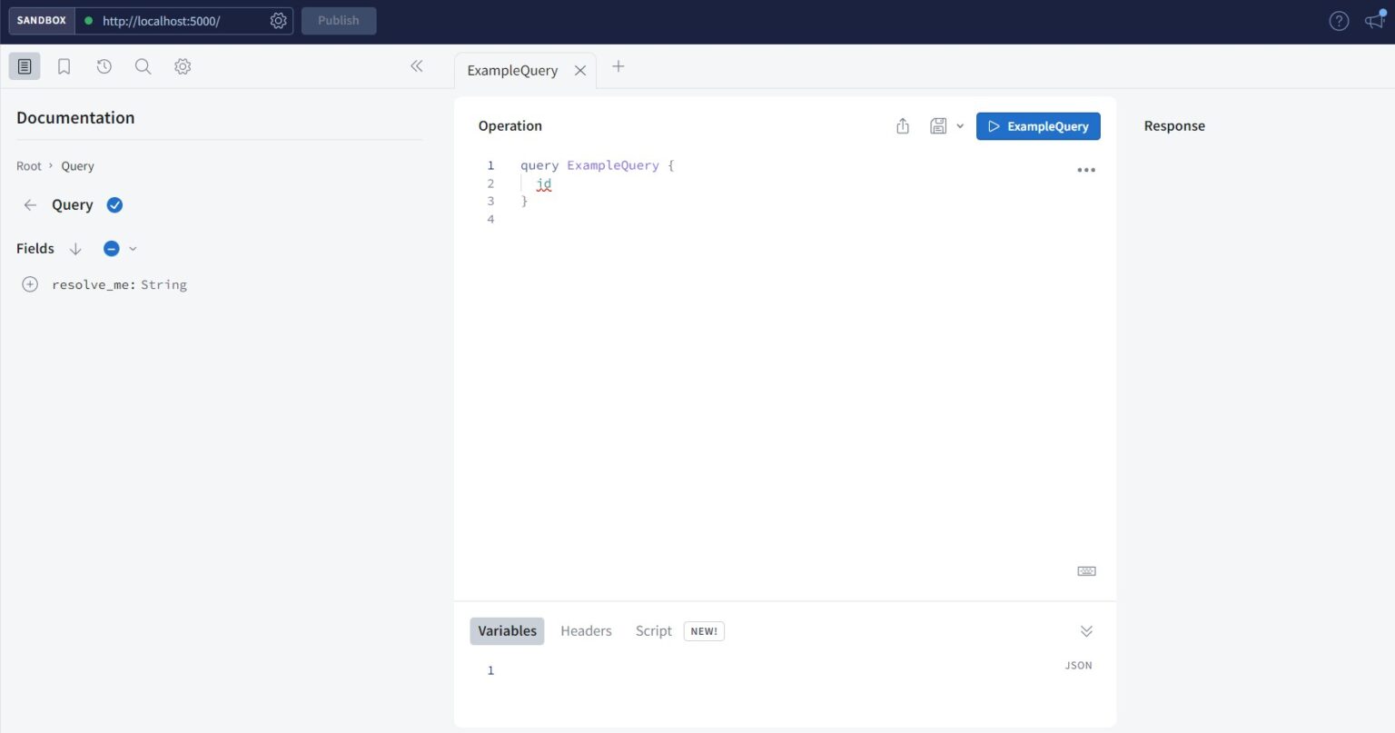 Apollo Server GraphQL Web interface - Qxf2 BLOG